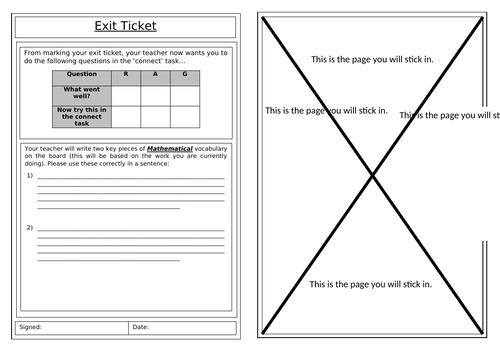WRM - Year 7 - Perimeter - Exit Ticket | Teaching Resources
