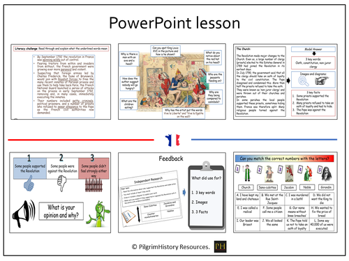 The French Revolution - Support at home and abroad | Teaching Resources