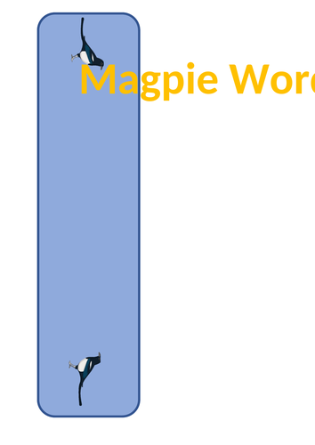T4W Magpie Words display pack | Teaching Resources