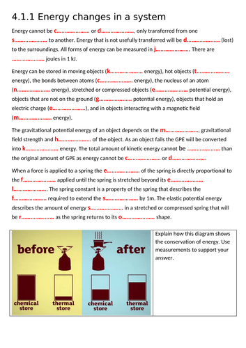 GCSE Physics Paper 1 Advanced info pack | Teaching Resources