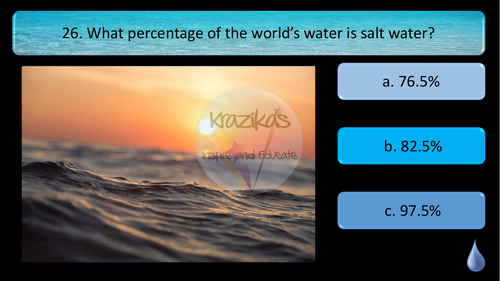 World Water Day Quiz | Teaching Resources