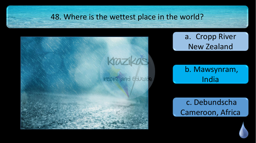 World Water Day Quiz | Teaching Resources