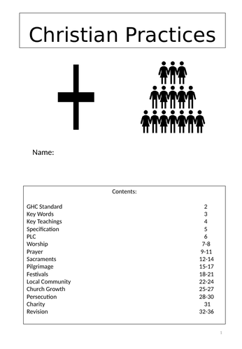 AQA GCSE Christianity | Teaching Resources