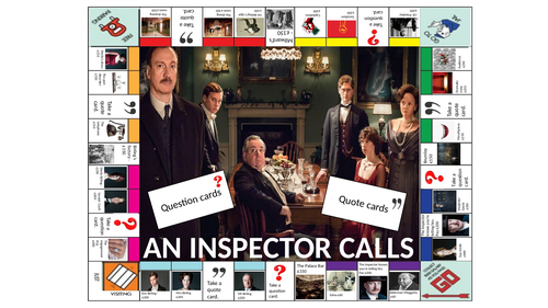 An Inspector Calls Monopoly | Teaching Resources