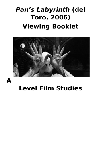 Pan's Labyrinth A Level Film Studies | Teaching Resources