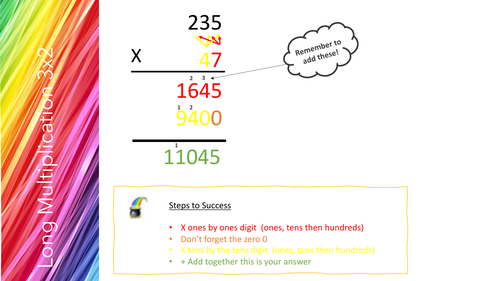 Long Multiplication KS2 | Teaching Resources