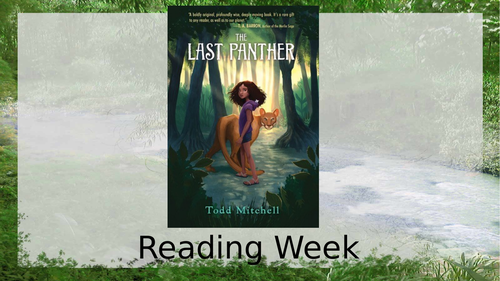 The Last Panther - Todd Mitchell Plans | Teaching Resources