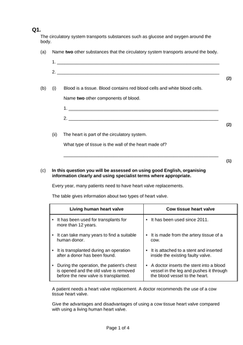 Helping the heart | Teaching Resources