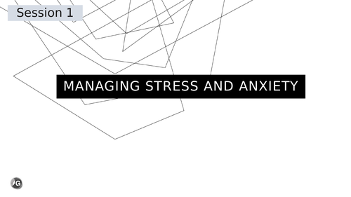 Managing Stress and Anxiety | Teaching Resources