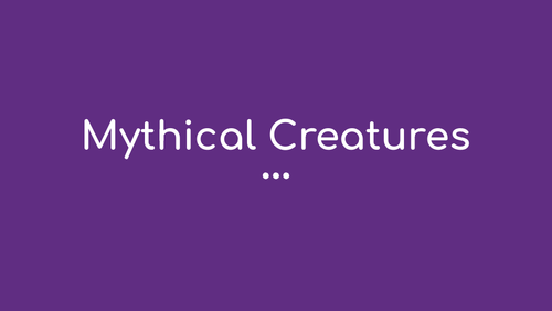 Design your own mythical creature worksheet | Teaching Resources