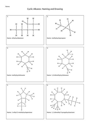 IUPAC Naming (Nomenclature) for Alkanes | Teaching Resources IUPAC Naming (Nomenclature) for Alkanes | Teaching Resources
