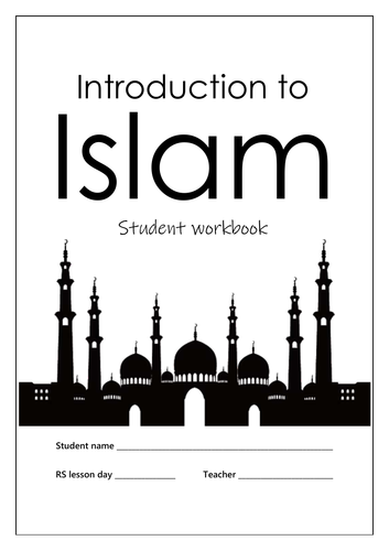 KS3 RE self-contained workbook on Islam, written for home learning or ...