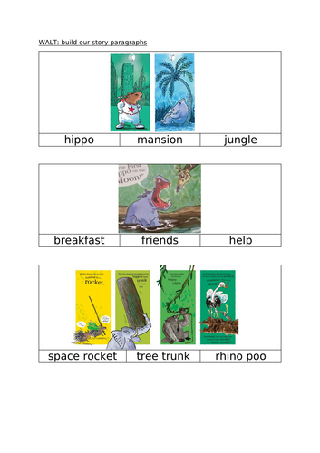 Hippo on the Moon David Walliams book | Teaching Resources