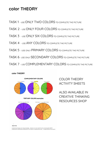 EASTER | Bunny iSPY Coloring Page Starter Task | Teaching Resources