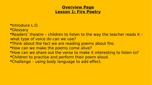 Year 2 Poetry | Teaching Resources