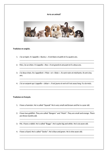 Dynamo 1 – Module 4 – Point de départ – Page 82 - Worksheet | Teaching ...