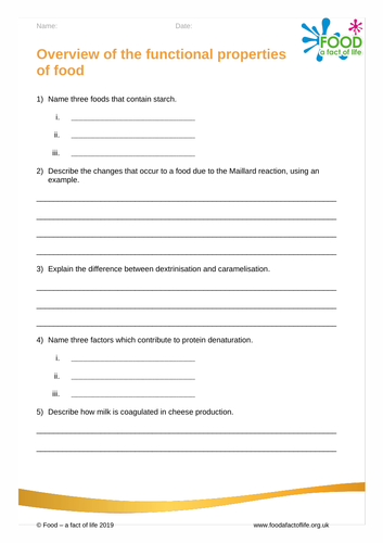 BTEC Level 1/2 Home Cooking Skills - 12 week SOW | Teaching Resources