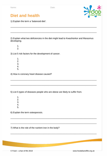 BTEC Level 1/2 Home Cooking Skills - 12 week SOW | Teaching Resources