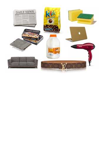 Shopping/convenience and comparison goods | Teaching Resources