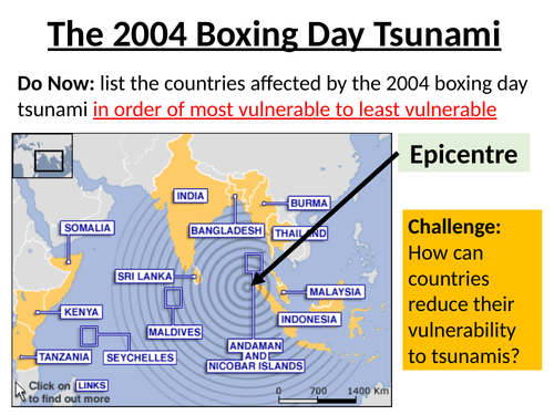 Indian Ocean Tsunami - Geography | Teaching Resources