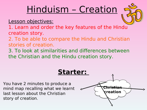 Hindu Creation Story | Teaching Resources