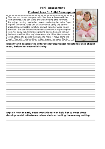 Content Area 1: Child Development | Teaching Resources