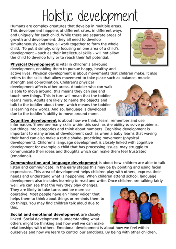 Content Area 1: Child Development | Teaching Resources