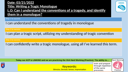 Drama: Devising 6 week SOW | Teaching Resources