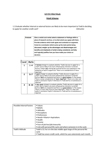 LIBF Unit 2 Case Study 1 2022 Mini Mock | Teaching Resources LIBF Unit 2 Case Study 1 2022 Mini Mock | Teaching Resources