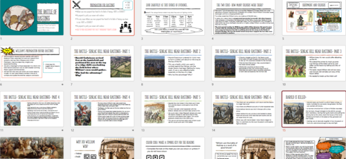 GCSE Battle of Hastings | Teaching Resources