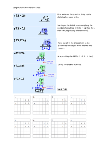 Year 5/6 revision guides | Teaching Resources