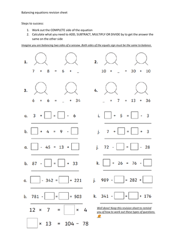 Year 5/6 revision guides | Teaching Resources