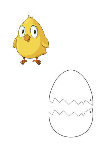 Instructions to read to make split pin chick (includes the resources ...