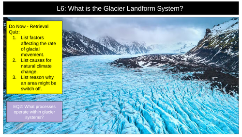 Glaciers Edexcel | Teaching Resources