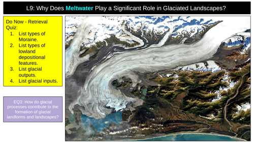 Glacier Meltwater | Teaching Resources