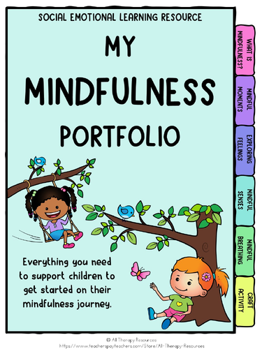 MINDFULNESS PORTFOLIO - Gratitude Meditation Feelings | Teaching Resources