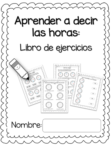 Aprender a decir las horas en punto media hora y cuarto menos cuarto ...