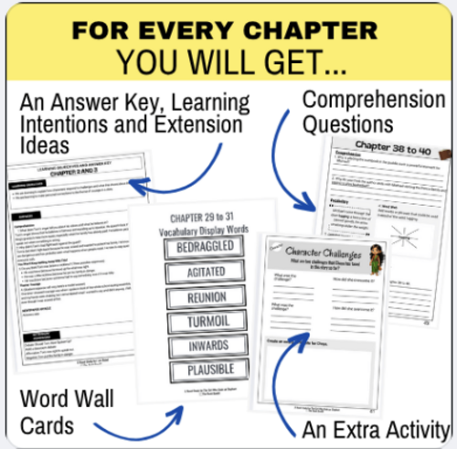 THE GIRL WHO STOLE AN ELEPHANT -Novel Study | Teaching Resources