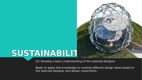 Sustainability project | Teaching Resources