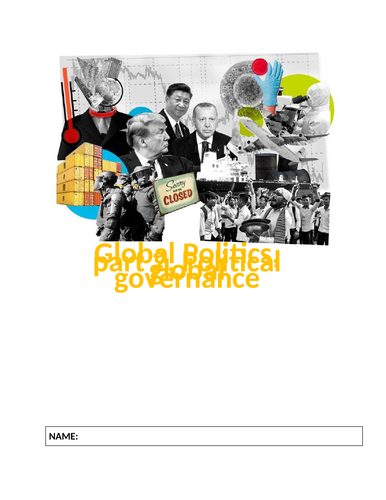 Global politics: Political global governance: NATO / UN etc : Edexcel ...