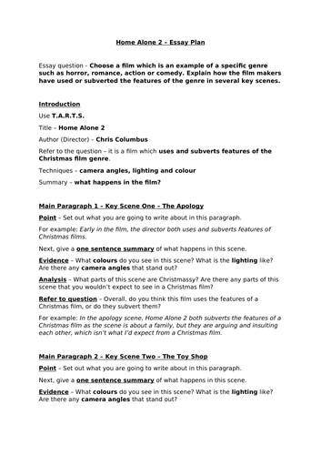 Home Alone 2 Media Study | Teaching Resources