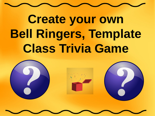 Create a Trivia Game Classroom Lesson Template, Trivia Game, Microsoft ...
