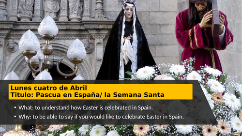 Easter in Spain / Semana Santa | Teaching Resources