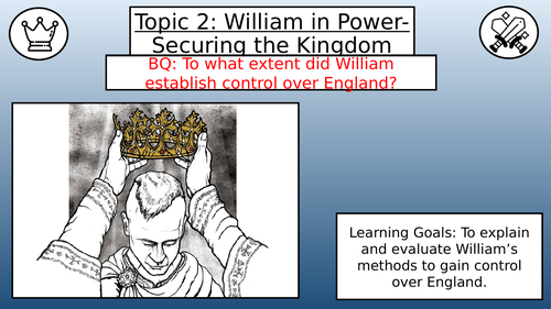 How did William Establish Control | Teaching Resources