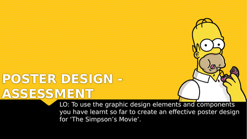 Graphic Design - Poster Assessment | Teaching Resources