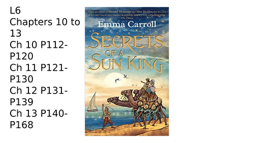 Whole Class Guided reading - Secrets of a Sun King | Teaching Resources