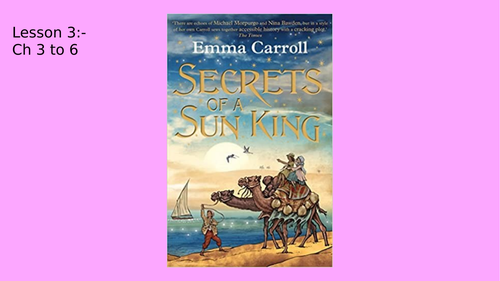 Whole Class Guided reading - Secrets of a Sun King | Teaching Resources