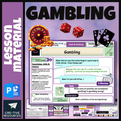 Gambling PSHE | Teaching Resources