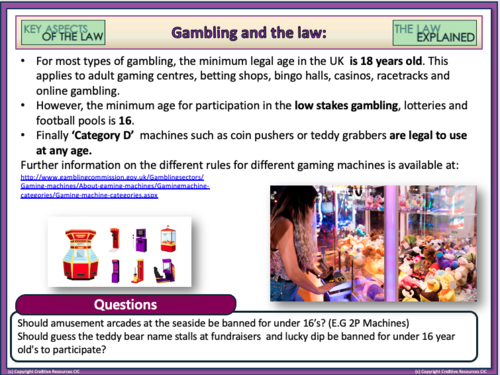Gambling PSHE | Teaching Resources