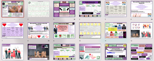 Positive Relationships PSHE | Teaching Resources